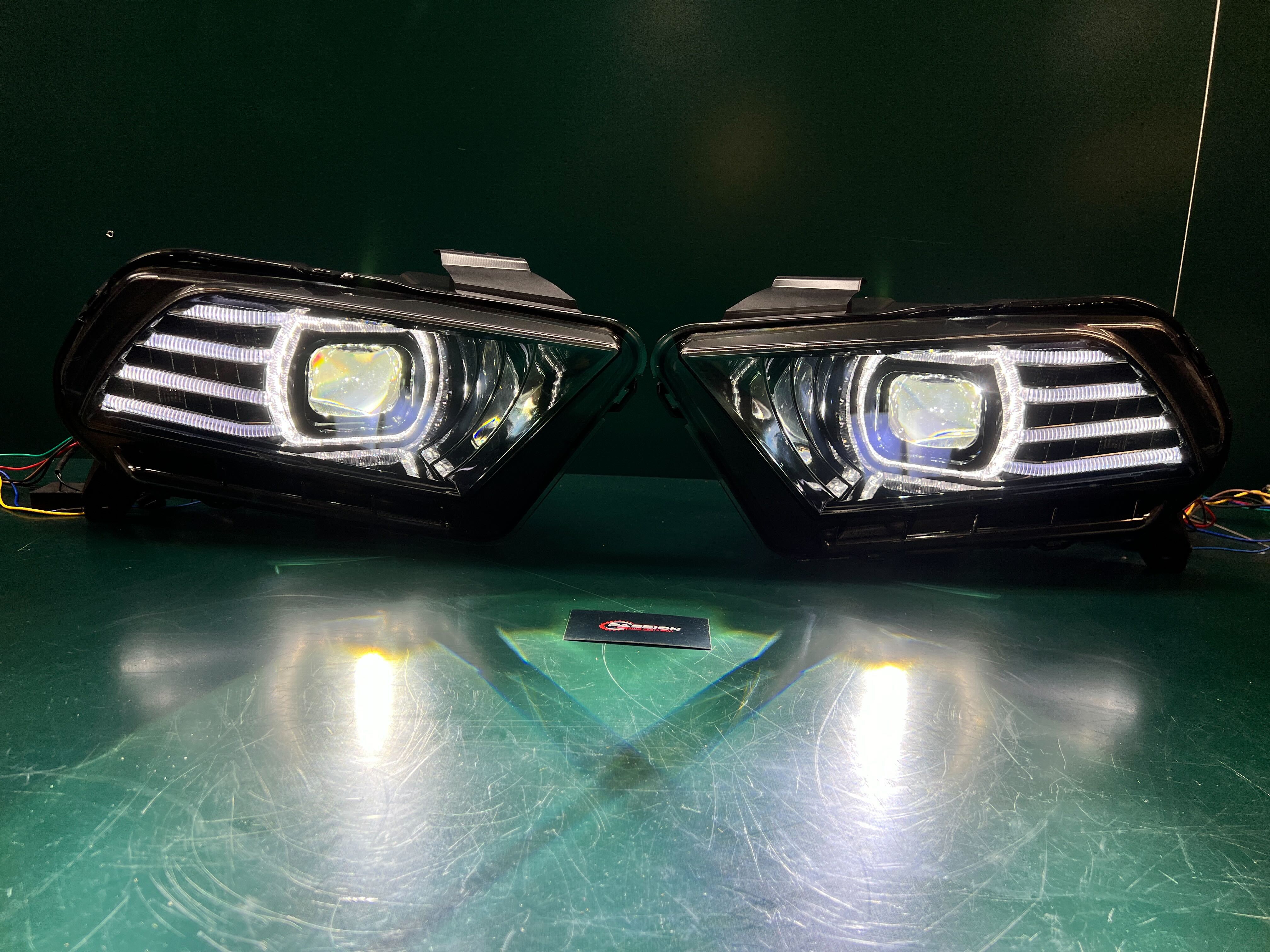 MORIMOTO XB 2013-14 FORD MUSTANG HEADLIGHTS (NEW)